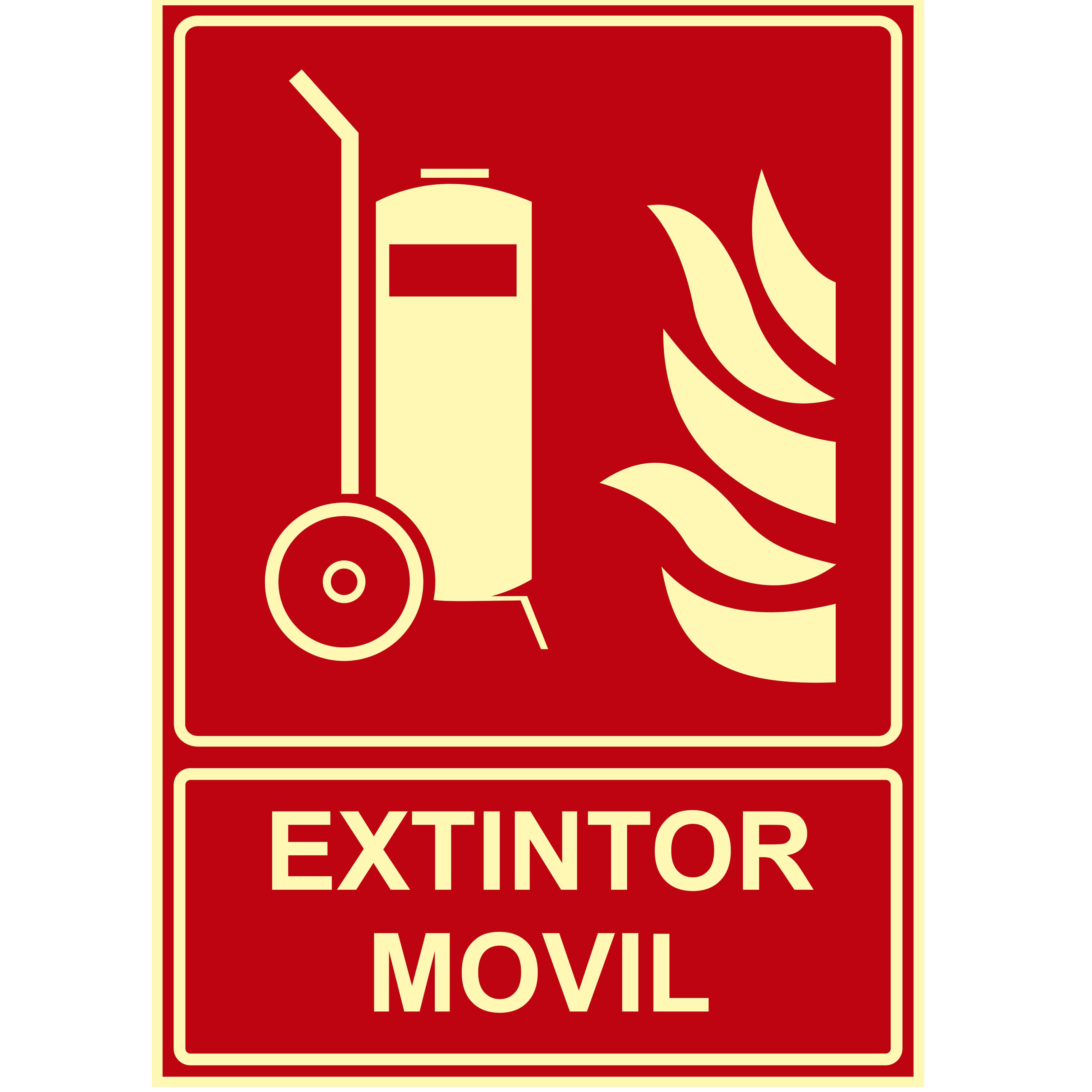 Extintor móvil – adhesius castello